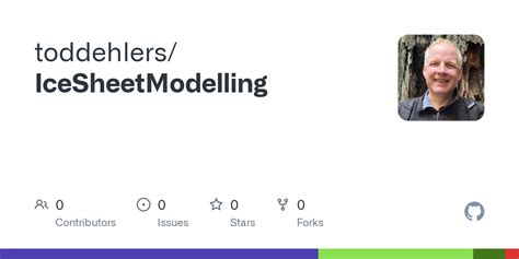 GitHub Toddehlers IceSheetModelling