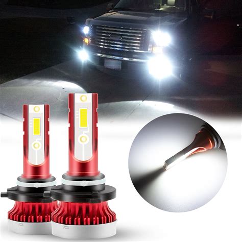 Xotic Tech H Led Fog Light Bulb Xenon White High Power Cob Chip Drl Driving Lamp