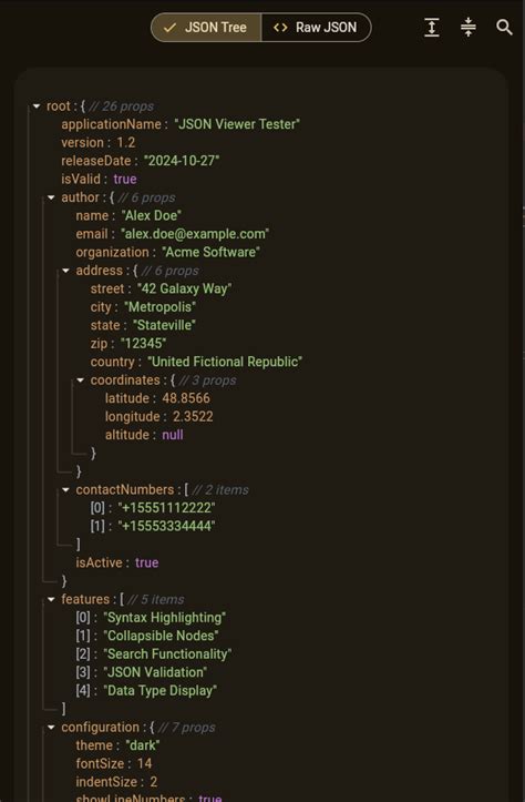 My Json View Flutter Package