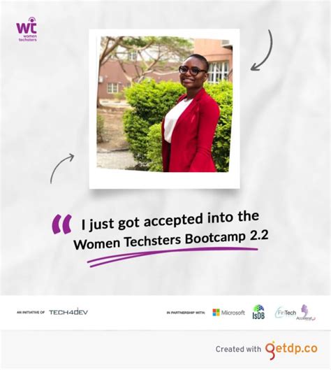 Blessing Iyare On Linkedin Womentechstersbootcamp Womentechsters