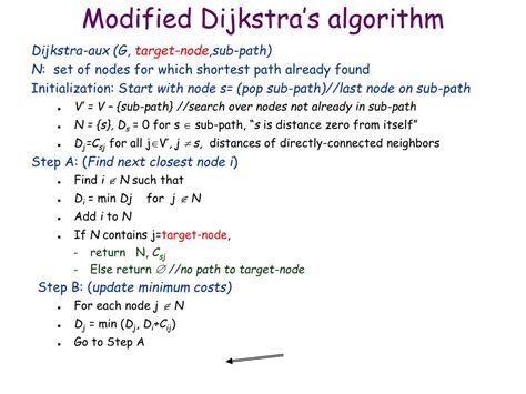 PPT Dijkstras Algorithm PowerPoint Presentation Free Download ID 6916707
