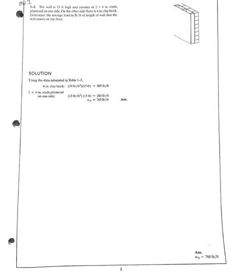 Homework Assignment 1 Assignments Structural Analysis Docsity