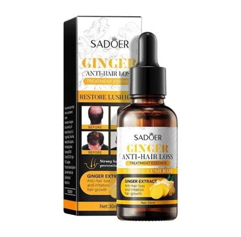 Sadoer Hair Growth Serum Ginger Essence Hair Care Oil 30ml Shop Today