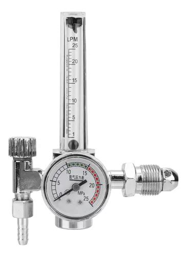 Medidor De Flujo Medidor De Gas Argón Reductor De Presión Meses Sin