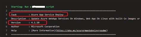 YAML Specifying A Fully Qualified Azure Task Version Stack Overflow