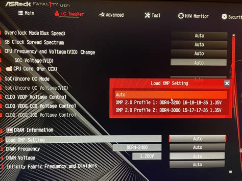 Ram Clock Speeds Always Set To Lowest Default Value Every Shut Down Rasrock