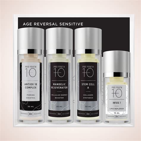 Age Reversal System For Sensitive Skin Plum Natural Nail And Skin Spa