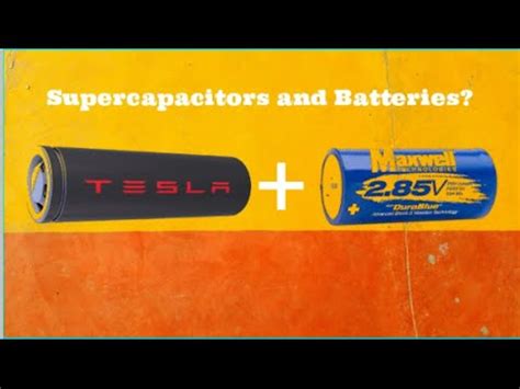 How Supercapacitors Can Work With Batteries YouTube