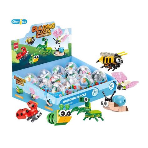 Basic Blocks Mini Building Set Assorted Insects