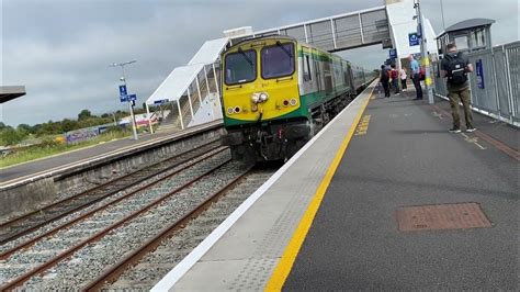 Limerick Junction Station 22000 Class Dmu And 201 Mk4 Set Youtube