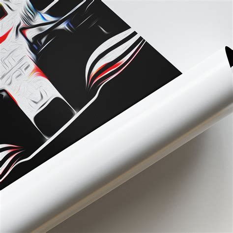 Red Bull Rb16b Max Verstappen 2021 White Formula 1 Print