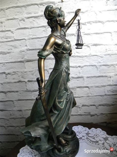 Duża figurka figura bogini sprawiedliwości Temida Legnica Sprzedajemy pl