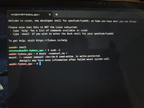 教程 如何在fydeos openfyde上替换 内核 求助答疑 Community