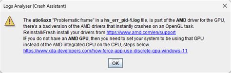 Crash Assistant Minecraft Mod