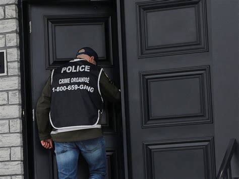 Quebec Police Execute Search Warrants In Hells Angels Investigation