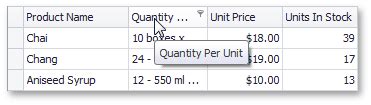 Data Grid Tooltips WinForms Controls DevExpress Documentation