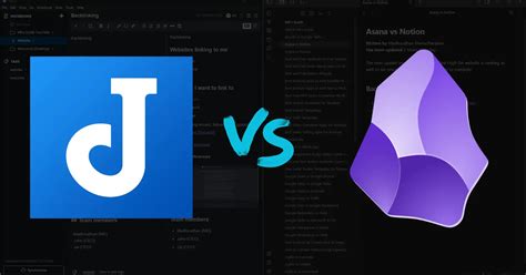 Joplin Vs Obsidian The Best Note Taking Tool Of 2024