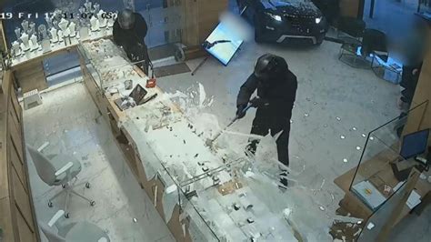 Jewellery Robber Jailed After Public Held Him Down During Smash And