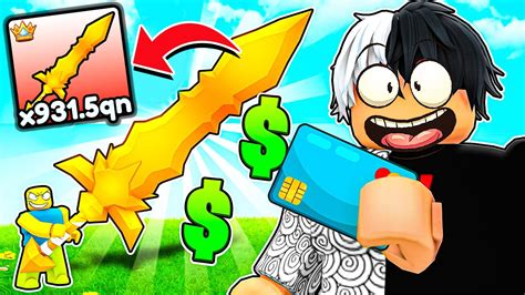 ZdobyŁem Nowy Giga Miecz W Pull A Sword Youtube