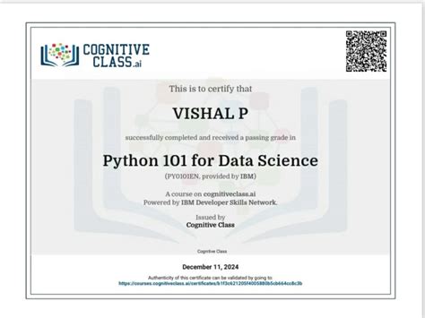 Datascience Python Ibm Lifelonglearning Vishal Purushothaman
