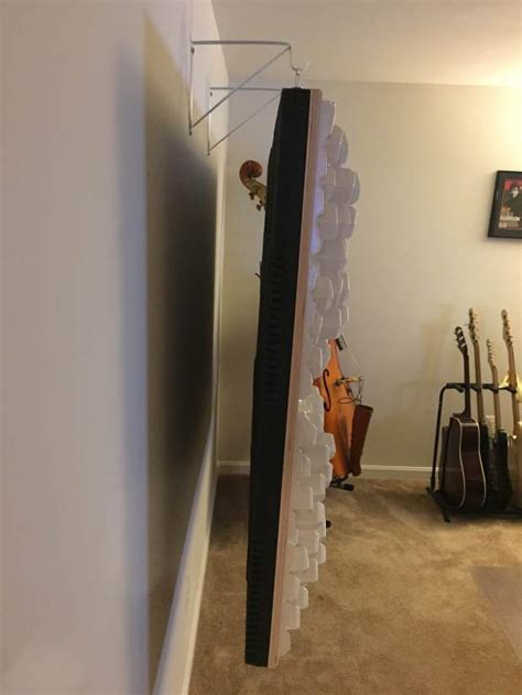 Diy Back Wall Diffuser Arraybass Trap Revisited Acoustics First Blog