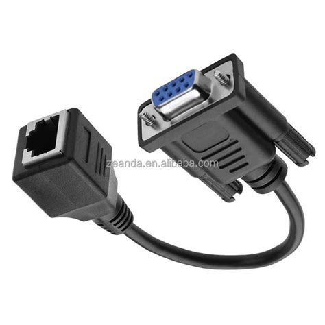 Custom Db9 To Ethernet Female To Female Cable For Vga Connectivity