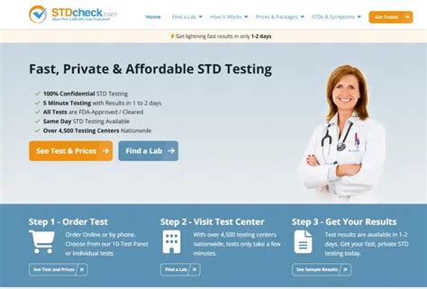 Confidential And Fast Std Testing In The Usa Get Tested Today
