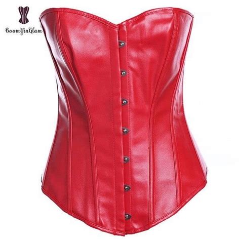 Bustier Femmebustier Sexy En Faux Cuir Style Punk Pour Femmesbustier