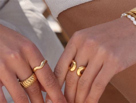Ringen Waterproof Stainless Steel Sieraden Be Golden