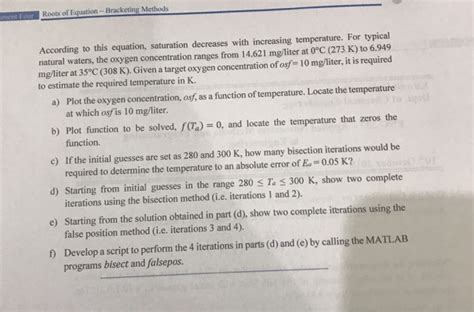 problem two based on chapra problems 5 8 the
