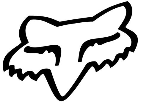 Fox Racing Logo Coloring Pages Sketch Coloring Page