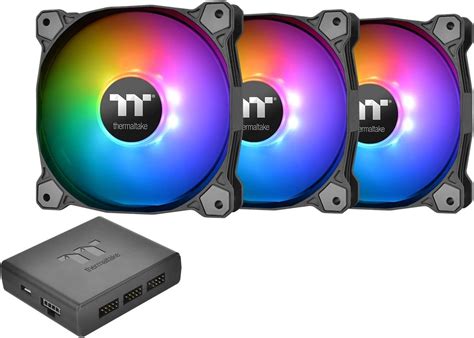 Uphere Wireless RGB LED 120mm Case Fan Where To Connect Robots Net