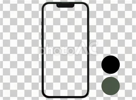 【psd素材】スマホのブラックフレーム No 24946829｜写真素材なら「写真ac」無料（フリー）ダウンロードok