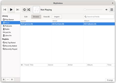 Linux Rhythmbox Linuxstory