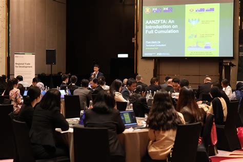 AANZFTA Scoping Study On Full Cumulation Centre For Customs And