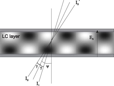 Schematic Picture Of A Two Beam Coupling Experiment Showing Meaning Of Download Scientific