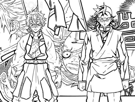 Sanemi Dan Genya Di Demon Slayer