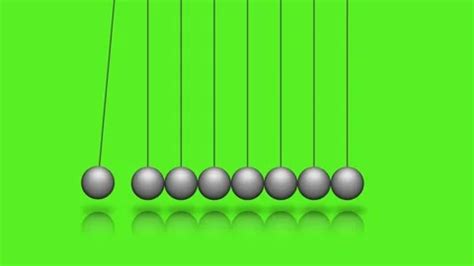 Newton S Cradle Animation With Pendulum Stock Video Pond5