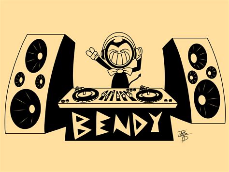 Dj Bendy Ibispaint