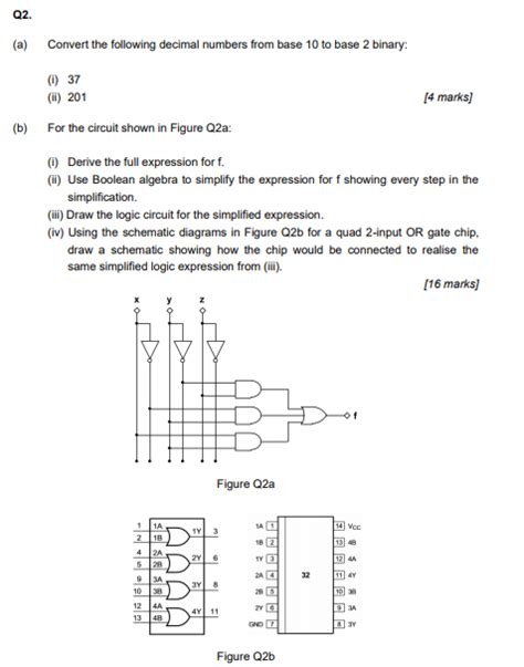Solved Q A Convert The Following Decimal Numbers From Chegg Com