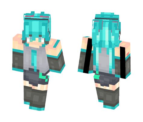 Install Hatsune Miku Skin For Free Superminecraftskins