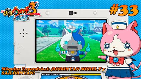 ep 33 máquina expendekai robonyan model f y sailornyan yo kai
