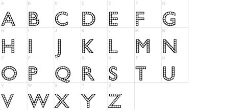 Marquee Font