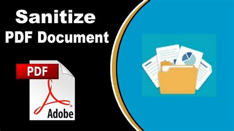 How To Sanitize A Pdf Document In Adobe Acrobat Pro 2020 Adobe