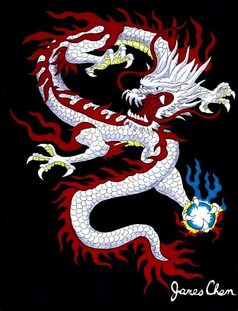 Chinese Dragon Art Wallpapers Wallpaper Cave