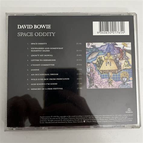 David Bowie Space Oddity Cd 1969 Album New Retro Unit