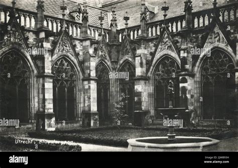 View Of The Southeast Corner Of The Cross Of The Dom In Utrecht From
