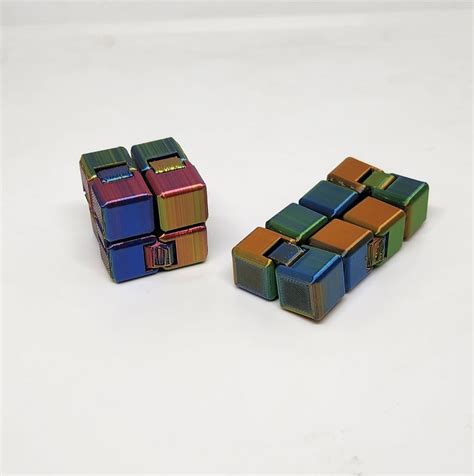 Fidget Infinity Cube Guilded Dragon