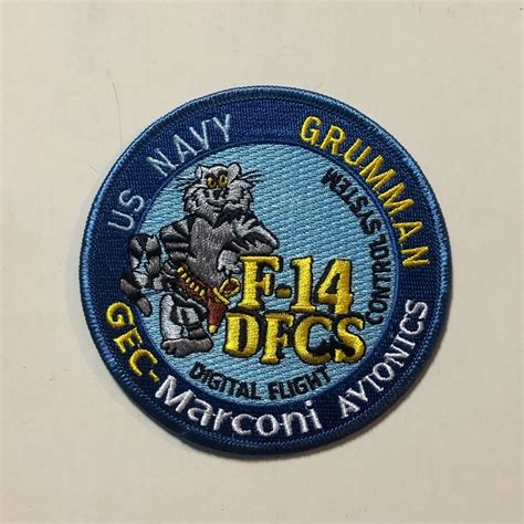 Yahoo オークション 米海軍 F 14 マスコットパッチ Dfcs Gec Marconi
