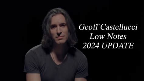 Geoff Castelluccis Low Notes 2024 UPDATE YouTube